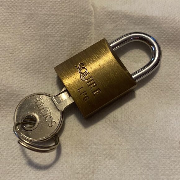 Squire | Bags | Squire Lock With Key For Bag | Poshmark